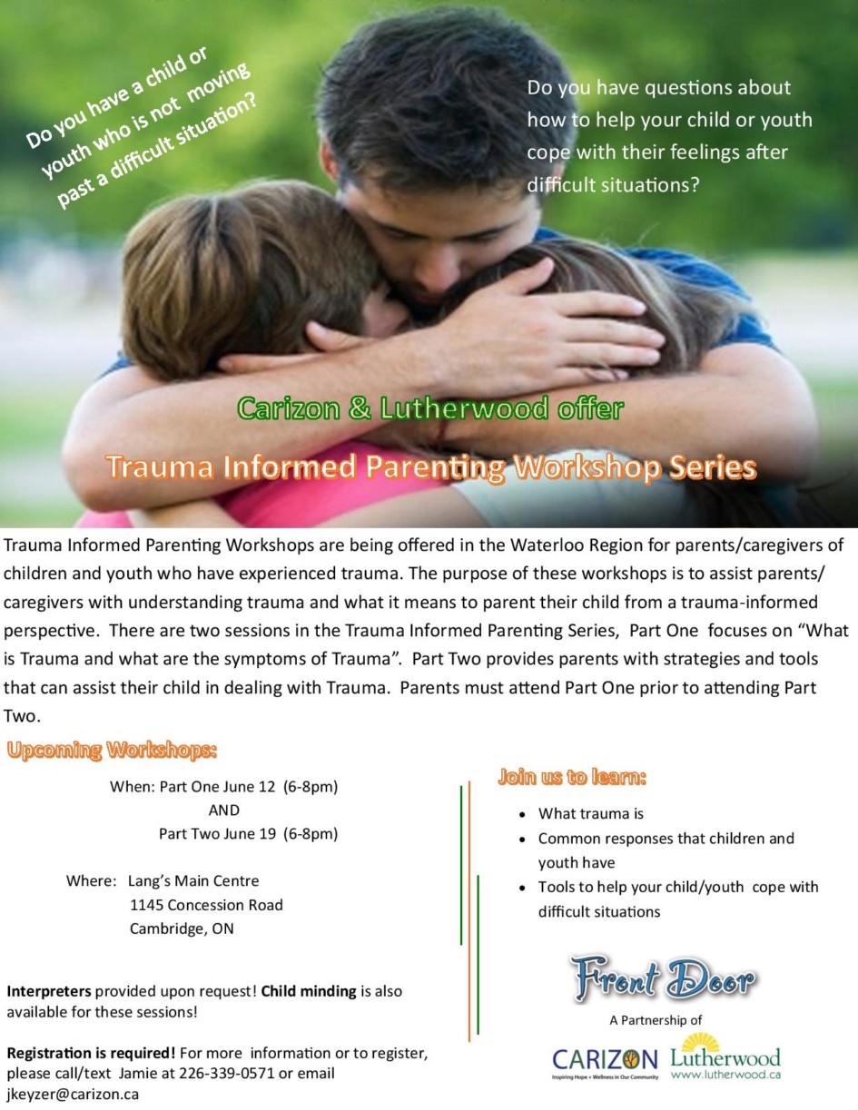 Trauma-Informed Parent Workshop (Forest Hill Public School)